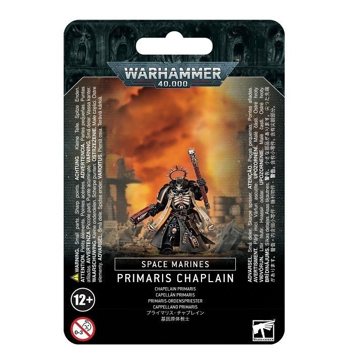 Warhammer 40K Primaris Chaplain – Marionville Models