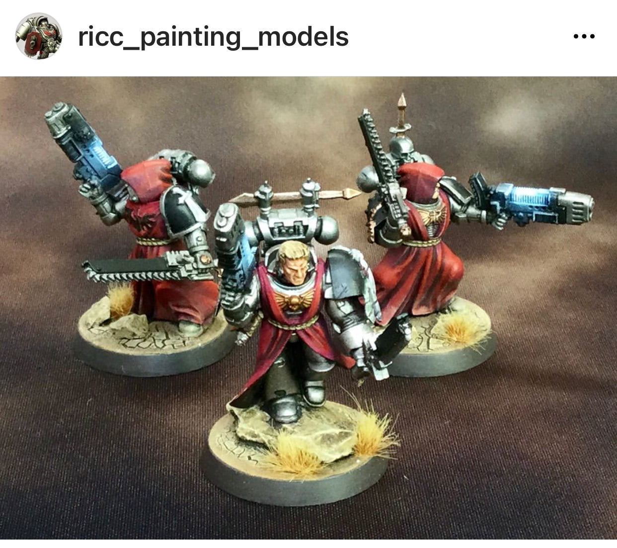 Warhammer 40K Dark Angels Company Veterans Squad – Marionville Models