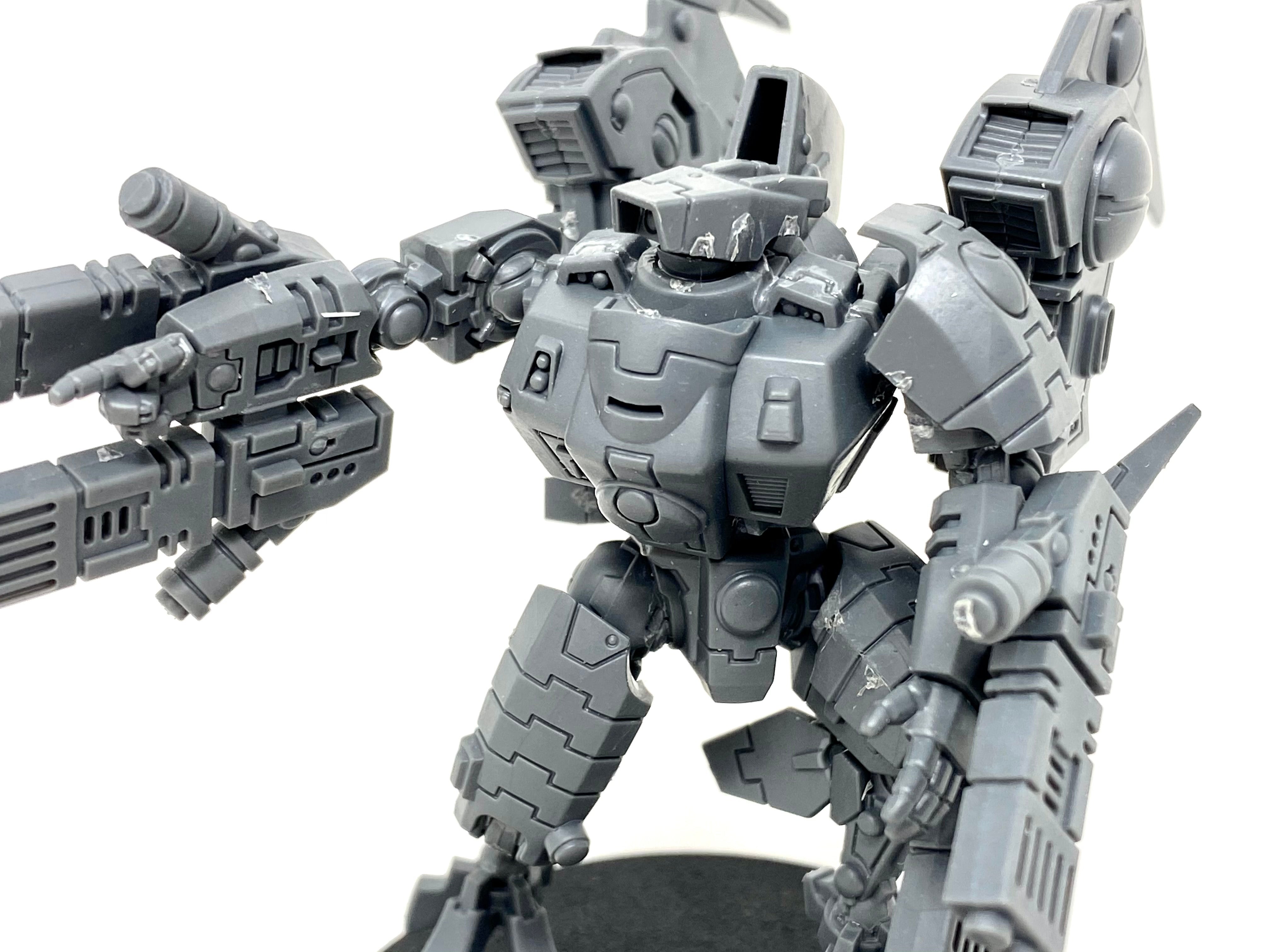 Warhammer 40K Tau Empire Commander XV86 Coldstar Battlesuit (USED ...